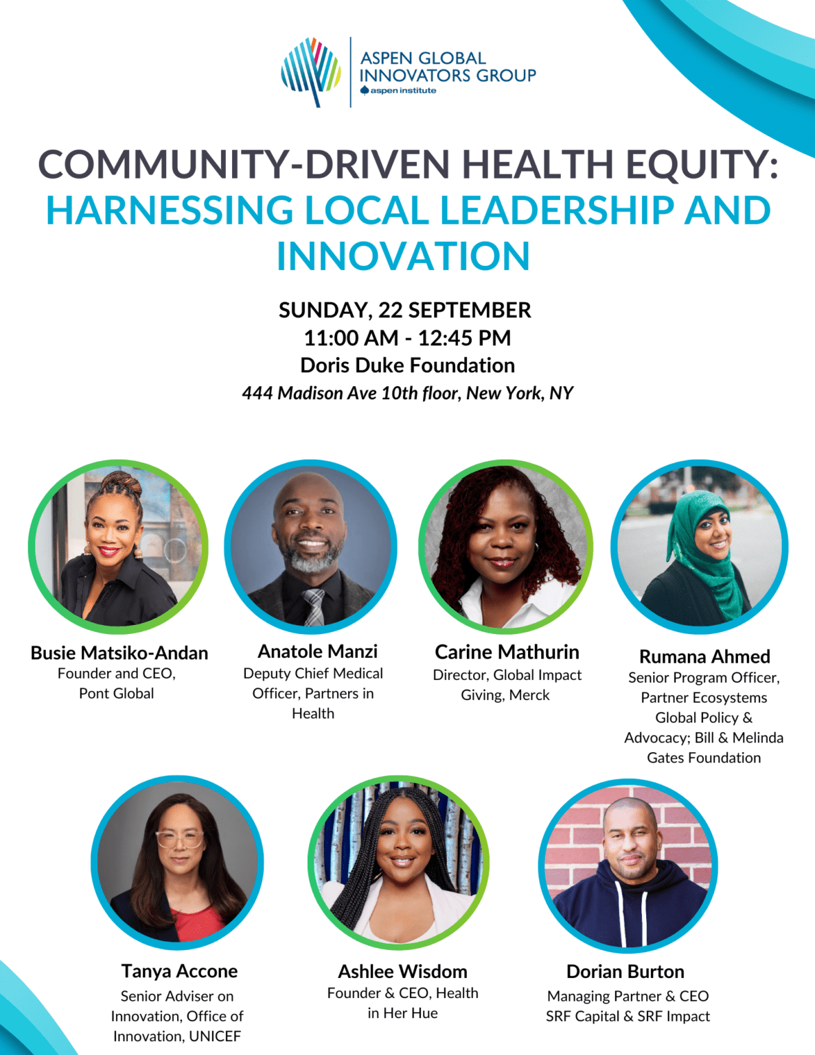 Panel: Community-Driven Health Equity: Harnessing Local Leadership And ...